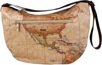 Alviero Martini 1A Classe Sac bandoulière croissant B26PC23 LD37 S578 Taille du sac: Moyen