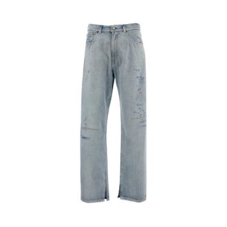 Maison Margiela Gerades Jeans - - Jeans - Herren - Blau - W31