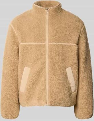 Maison Kitsun&eacute; Jacke aus Teddyfell