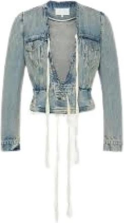 Maison Margiela Femme, Vestes, Bleu, Taille: 38 FR Denim Jacket