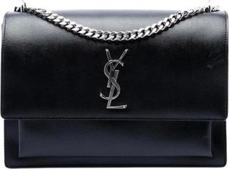 Saint Laurent Pre-owned The Sunset Shoulder Bag - Femme - Pre-owned - Noir - Taille: ONE Size