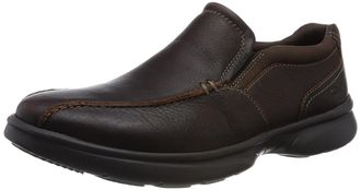 Clarks Herren Bradley Step Slipper, Brown Tumb, 39.5 EU