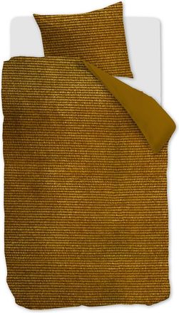 Beddinghouse at Home by BeddingHouse Cosy Corduroy bettwäsche-Set 2 TLG. - 135x200 - Ocker - Baumwollcord - mit Reißverschluss