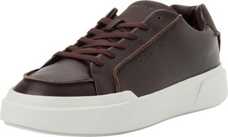 Calvin Klein Herren Chunky Cupsole Lace Up LTH Pinch Ym0Ym01454 Niedriges Oberteil, Purple (Bordeaux/Vaporous/Granite Road), 42 EU