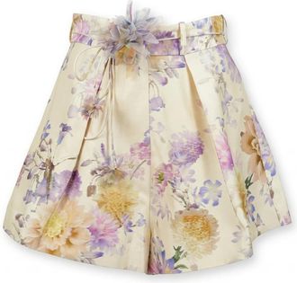 Zimmermann Femme, Shorts, Multicolore, Taille: 40 FR Luna Short