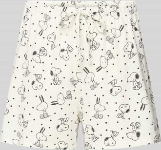 Jake*s Casual Pyjama-Hose im Allover-Look