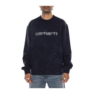 Carhartt Work in Progress Herren, Sweatshirts & Hoodies, Blau, XLGr&ouml;&szlig;e