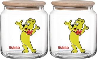 Ritzenhoff & Breker Dose HARIBO Hands Up | 1,1 Liter (Packung mit 2)