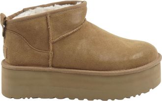 UGG Ugg, Femme, Chaussures, Brun, Taille: 41 EU Classic Ultra Mini Platform Boot
