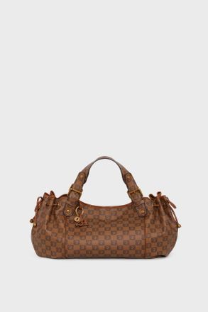 Gerard Darel Sac &agrave; mainen toile enduite monogramm&eacute;e et cuir - 24H