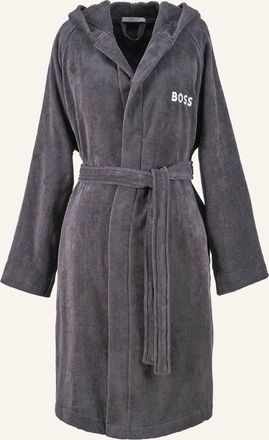 HUGO BOSS Bademantel Plain grau