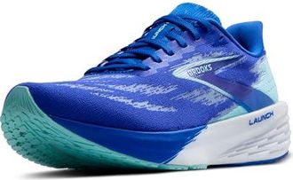 Brooks Homme Launch 11 Sneaker, Cobalt/Coquille de patelle, 40 EU