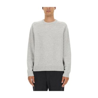 Theory Homme, Pulls, Gris, Taille: M Pull en m&eacute;lange laine cachemire