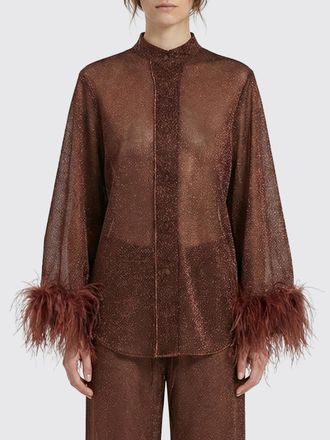 Os&eacute;ree Hemdbluse OS&Eacute;REE Damen Farbe Braun