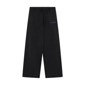 Balenciaga Oversized Baggy Sweatpants - - Trousers - Herren - Schwarzk - XS