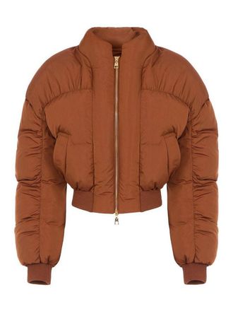 Elisabetta Franchi Bomberjacke - Braun