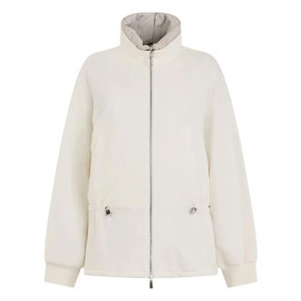 Moorer Tanya Jacke - - Sweatshirts & Hoodies - Damen - Wei&szlig; - 3XL