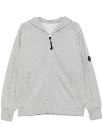 C.P. Company Hoodie aus Fleece-Jersey - Grau