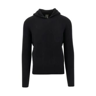 Rick Owens Pull &agrave; capuche Maglia - Homme - Sweatshirts et sweats &agrave; capuche - Noir - Taille: M