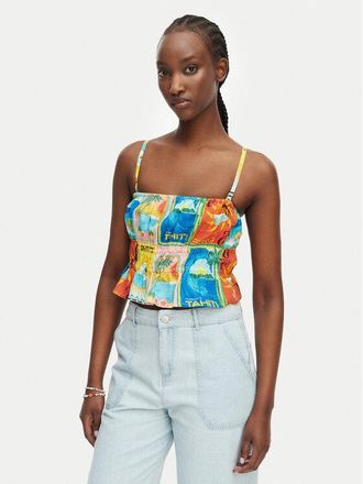 Roxy Top Atlas Palmy Daze ERJWT03669 Bunt Regular Fit