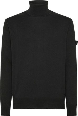 Peuterey Homme, Pulls, Noir, Taille: M Gorran 08 Maglia Collo Alto