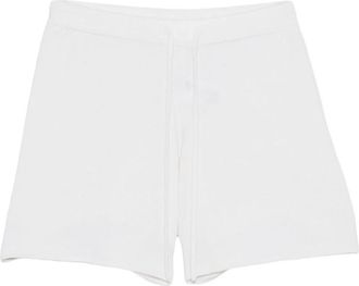 Allude Femme, Shorts, Blanc, Taille: 36 FR Shorts coulisse