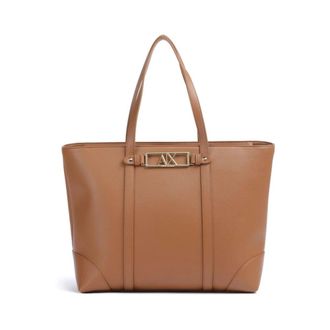 A|X Armani Exchange Polly M Tote Bag - - Bags - Damen - Braun - ONE SIZE