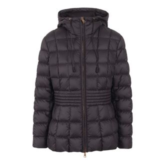 Moncler Femme, Vestes, Noir, Taille: 42 FR Doudoune courte matelass&eacute;e Engoulevent
