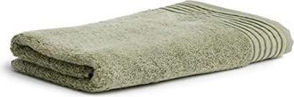 Möve Loft Uni mit Chenillebiesen Duschtuch 80 x 150 cm aus 100% Baumwolle (Spinair), Moss