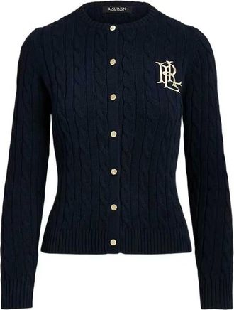 Ralph Lauren Damen, Strickwaren, Blau, XLGröße