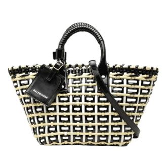 Balenciaga Sac fourre-tout tress&eacute; Pre-owned - Femme - Pre-owned - Multicolore - Taille: ONE Size