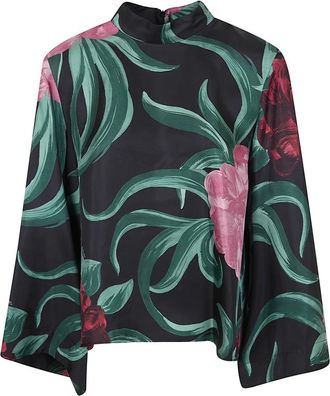 La DoubleJ Femme, Blouses et Chemises, Multicolore, Taille: 40 FR Make An Exit Top