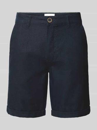 Blend Chino-Shorts aus Leinen-Mix