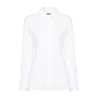 Jacquemus Femme, Blouses et Chemises, Blanc, Taille: 36 FR Les Sculptures Blouse
