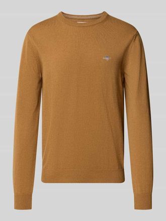 GANT Regular Fit Pullover aus reiner Wolle