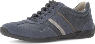 Gabor Herren Sneaker Low,Halbschuhe,recyceltes Futter,Wechselfußbett,schnürer,straßenschuhe,Turnschuhe,Fjord/Fjord/Midgrey,42.5 EU / 8.5 UK