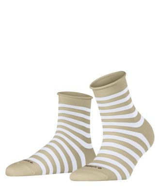Burlington Damen Socken Swansea W Sso Baumwolle gemustert 1 Paar, Beige Cream 4011, 36-41