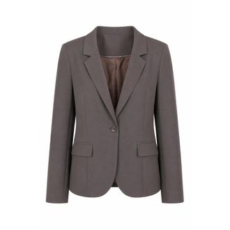 2-Biz Blazer Illie - Femme - Vestes - Brun - Taille: 36 FR