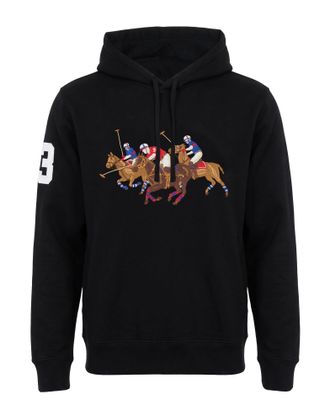 Ralph Lauren TRIPLE-PONY FLEECE HOODIE