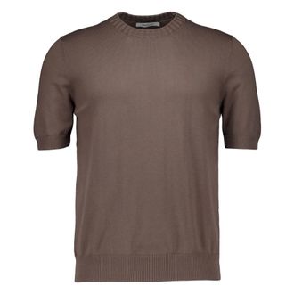 Gran Sasso Homme, Pulls, Brun, Taille: 3XL Tricot ras du cou