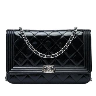 Chanel Pre-owned Sac Bandouli&egrave;re Boy - Femme - Pre-owned - Noir - Taille: ONE Size