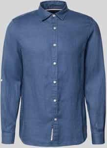 Scotch & Soda Regular Fit Leinenhemd aus reinem Leinen Modell CORE