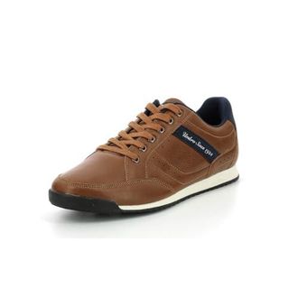 Umbro Um Livan Net, Sneakers Basses Homme, Camel/Marine, 44