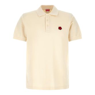 Kenzo Homme, Tops, Beige, Taille: S Polo Piqu&eacute;