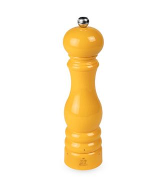 Peugeot Salzm&uuml;hle Paris uSelect 22 cm - 6 Mahlgrade - Innovatives Zirlion-Mahlwerk f&uuml;r pulverfeines Salz - Aus PEFC-zertifiziertem Holz - Franz&ouml;sisches Know-h