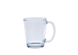 Excelsa Mug konisch, Glas, transparent, 31 cl