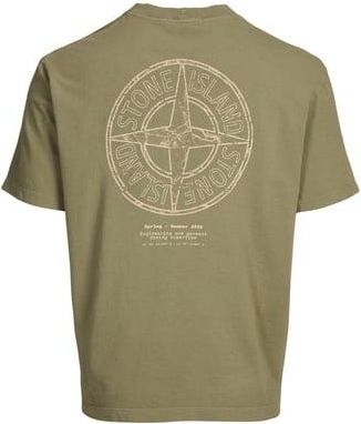 Stone Island T-shirt avec imprim&eacute;