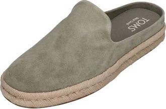Toms Toms Homme Santiago Mule Sabot, Gris v&eacute;tiver, 43 EU