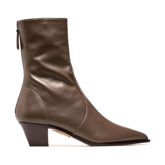 Aquazzura Brunswick Bootie 45 - - Shoes - Damen - Braun - 37 EU