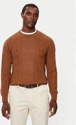 Matinique Pullover Triton 30207487 Braun Regular Fit